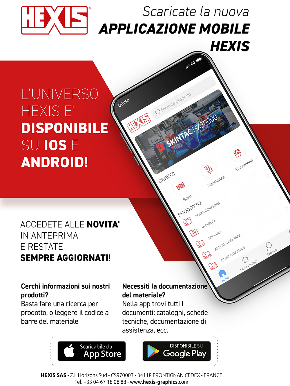 External orders - HEXIS Italia